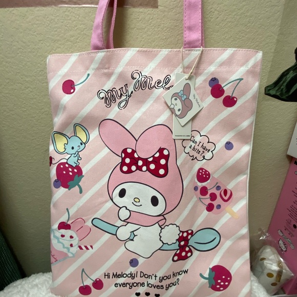 Sanrio | Bags | Sanrio My Melody Tote Bag | Poshmark